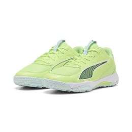 Puma Kinder Handballschuh "Accelerate 4 Handballschuhe Jugendliche", Gr. 34, gelb, Obermaterial: Synthetik, Textil. Futter: Textil. Innensohle:
