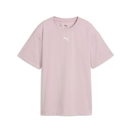 Puma M&auml;dchen T-Shirt "TAD ESS TEE G", rosa, Gr. 164, unifarben, Jersey, Obermaterial: 92% Polyester, 8% Elasthan, Shirts, Trainings-T-Shirt, mit
