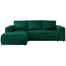 M&ouml;bel Kraft Ecksofa Beige mit Schlaffunktion Trentino gr&uuml;n Ma&szlig;e (cm): B: 266 H: 89 &raquo; M&ouml;bel Kraft