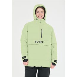 SLOPE Damen Skijacke "Thumper", gr&uuml;n, Gr. S, unifarben, 100% Polyester, Jacken, mit wasserdichter Membran