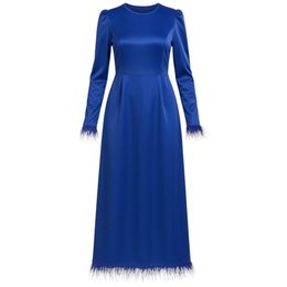 fashionshowcase Evening Dress 'Feather Grace' female size 44 Blue