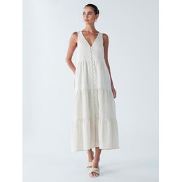 BWLDR Kleid 'Polly' Damen Gr&ouml;&szlig;e 40 elfenbein Sommerkleid