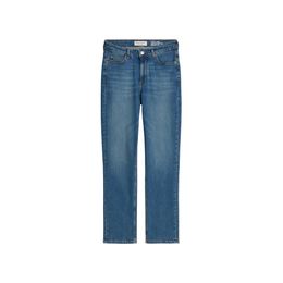 Marc O'Polo MARC O'POLO Damen Regular-fit-Jeans "aus leichtem Stretch-Denim"medium blau, Gr. 32, unifarben, Obermaterial: 86% Baumwolle, 12% Polyester, 2%