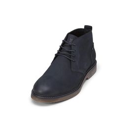 Marc O'Polo MARC O'POLO Herren Stiefelette "mit Gore-Tex ePE Membran", Gr. 41, blau, Obermaterial: 100% Leder (Rind), unifarben, Schuhe
