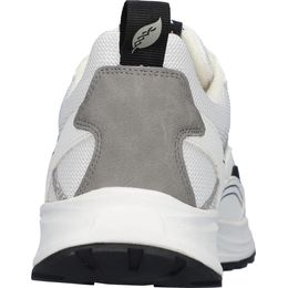 Waldl&auml;ufer WALDL&Auml;UFER Herren Sneaker "H_LEO", Gr. 11,5wei&szlig;, grau, schwarz, Synthetik, Textil, Schuhe, Bequemschuh, Schn&uuml;rschuh in Komfortweite H (= sehr weit)