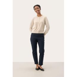 PART TWO Strickjacke NoelaniPW Gerade Passform in Natural Melange | Gr.: M