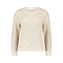 Betty Barclay Damen Strickpullover "Damen mit Effektgarn", beige, Gr. 36, Strick, Obermaterial: 38% Baumwolle, 38% Polyacryl, 24% Polyamid, Pullover