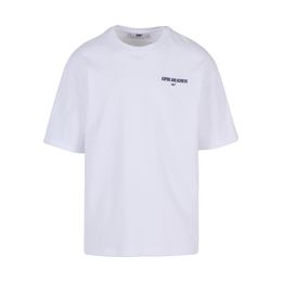 DEF T-Shirt 'Tictactoe' Herren Gr&ouml;&szlig;e XL enzian / wei&szlig;