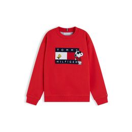 Tommy Hilfiger Sweatshirt 'Peanuts' boy size 104 Navy / Red / Black / White