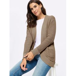 WITT WEIDEN Strickjacke in beige | Gr.: 38
