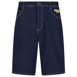 Homeboy Shorts Herren Gr&ouml;&szlig;e 29 hellblau / dunkelblau / gelb
