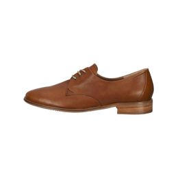 Everybody Damen Schn&uuml;rschuh "Everybody Halbschuhe Leder", Gr. 40,5, braun, Leder, Schuhe