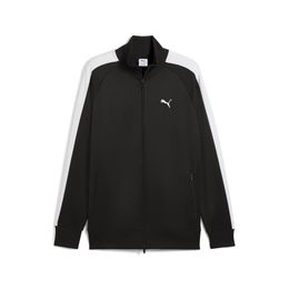 Puma Herren Trainingsjacke "T7 ALWAYS ON Trainingsjacke Herren", schwarz, Gr. S, Obermaterial: 67% Polyester, 33% Baumwolle. Taschenfutter: 100%