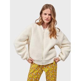 Gisela Fleecejacke Damen Gr&ouml;&szlig;e M offwhite