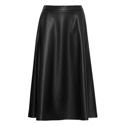 B.Young Damen Midirock "Rock BYDASAMA", schwarz, Gr. 38, Obermaterial: 100% Polyester PES., R&ouml;cke