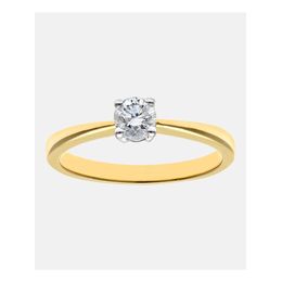 Diamant L'&eacute;ternel Verlobungsring aus 750 Gelbgold mit 0.33 Karat Diamant | Gr.: 52