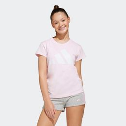 M&auml;dchen T-Shirt "JG BL TEE 160", pink, Gr. 164, adidas Sportswear, Obermaterial: 100% Baumwolle, Shirts, f&uuml;r Kinder, mit Rundhalsausschnitt, ohne