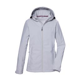 Killtec Damen Softshelljacke "KOS 102 WMN SFTSHLL JCKT", beige, Gr. 40, Oberseite: 100% Polyester.R&uuml;ckseite: 100% Polyester.Futter: 100% Polyester,
