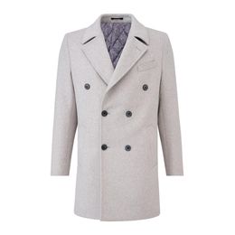 RICANO Herren Kurzmantel "Mantel Giorgio", grau, Gr. XXL, Obermaterial: 60% Wolle WO. 40% Polyester PES. Futter: 100% Polyester PES., M&auml;ntel,