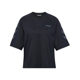 Hummel Shirt 'KEEPER CHEVRON' Damen Gr&ouml;&szlig;e XS grau / schwarz