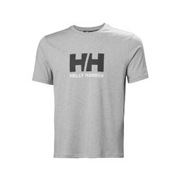 Helly Hansen Shirt male size M mottled grey / Black / White