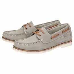 Sioux Damen Schn&uuml;rschuh "Nakimba-700", Gr. 37, grau, Obermaterial: 100% Rindnubukleder CNU. 100% Gummi rubber., Schuhe