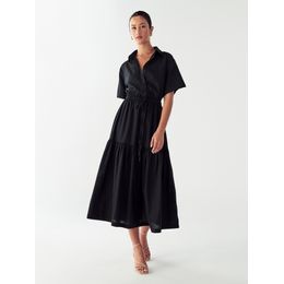 Willa Shirt Dress 'Effie' female size 42 Black