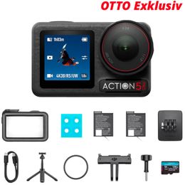 DJI Camcorder "Osmo Action 5 Pro Advanced Combo - OTTO Exklusiv-Bundle", B:4,42cm H:3,28cm T:7,05cm, schwarz, Camcorder