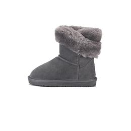 Gooce Snowboots 'Britany' Jungen Gr&ouml;&szlig;e 26 grau