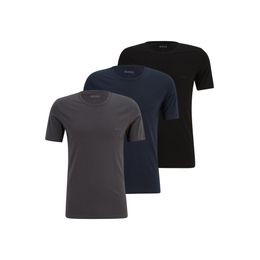 BOSS Shirt male size S Navy / Graphite / Black