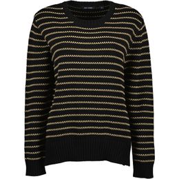 Blue Seven Damen Strickpullover "Pullover", schwarz, Gr. 48, 50% Polyacryl, 50% Baumwolle, Pullover