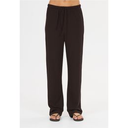 ENDURANCE ATHLECIA ATHLECIA Damen Sweathose "Cardall", braun, Gr. 34, unifarben, 66% Polyester, 28% Viskose, 6% Elasthan, Hosen, in komfortabler Qualit&auml;t