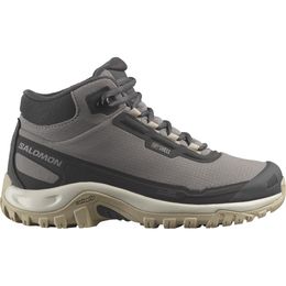 Salomon Damen Winterstiefel "SHELTER WP W", Gr. 39, grau, Synthetik, Textil, Schuhe, Winterschuhe, Winterboots, Snowboots, wasserdicht