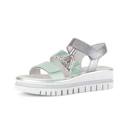 Gabor Damen Plateausandaletten "Plateau Sandale", Gr. 41, gr&uuml;n, Schuhe