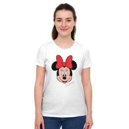 Disney Minnie Mouse T-Shirt in wei&szlig; | Gr.: L
