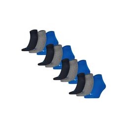 Puma Herren Kurzsocken "Socken Quarter Plain 12P 12er Pack", Gr. 39, bunt, Obermaterial: 68% Baumwolle CO. 18% Polyamid PA. 12% Polyester PES. 2%