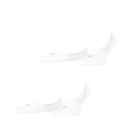 Burlington Kinder F&uuml;&szlig;linge "Everyday 2-Pack", Gr. 43, wei&szlig;, Obermaterial: 80% Baumwolle CO. 17% Polyamid PA. 3% Elasthan EL., Socken