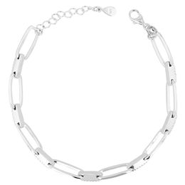 Adelia&acute;s ADELIA ́S Damen Armband "Armband aus 925 Silber mit Zirkonia 18+3 cm", 21cm, Silber 925 (Sterlingsilber), silber, Silber 925 (Sterlingsilber),