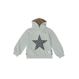 Koroshi Sweatshirt M&auml;dchen Gr&ouml;&szlig;e 128 camel / kitt / cognac / schwarz