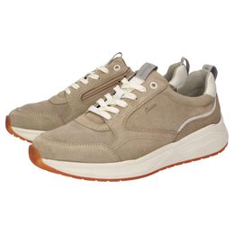 Sioux Herren Sneaker "Tasulio-702-J", Gr. 44,5, beige, Obermaterial: 50% Kalbsveloursleder CAVL. 50% Lammveloursleder LAVL. 100% Gummi rubber., Schuhe