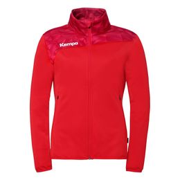Kempa Damen Trainingsjacke "Trainingsjacke Athletics 29 Poly Women", rot, Gr. S, Obermaterial: 100% Polyester Pol. recyc.., Jacken