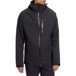 McKINLEY Herren Outdoorjacke "He.-Doppel-Jacke Avoca 3:1 III M", schwarz, Gr. XL, Web, Obermaterial: 100% Polyester. Innenjacke: 100% Polyamid, Jacken