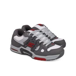 DC Shoes Herren Sneaker "AT-2", Gr. 10,5, grau, Obermaterial:48, 53% Leder, 27, 94% Synthetik, 17, 65% Polyester, 5, 88% TPU., Schuhe