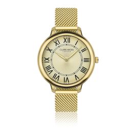 CLARE MOSS Damen Quarzuhr "CMD6-B034G", gold, Armbanduhren