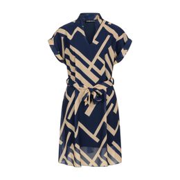 CLOUD 5IVE Damen A-Linien-Kleid "CLOUD 5IVE Summer Dress", blau, Gr. XL, 100% Polyester, Kleider