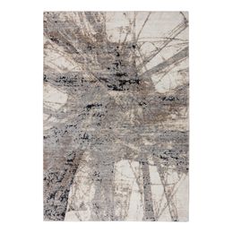 Teppich Kayoom, B:160cm H:22mm L:230cm, braun, Polypropylen, Wohnzimmer, Teppiche, "Firenze 485", Kurzflor, Modernes Muster,