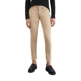 Marc O'Polo MARC O'POLO Damen 5-Pocket-Hose "aus Lyocell-Baumwolle-Mix", beige, Gr. 36, unifarben, Obermaterial: 64% Lyocell, 32% Baumwolle, 4% Elasthan, Hosen