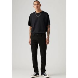 Levi's LEVI'S Herren Tapered-fit-Jeans "512 Slim Taper Fit", schwarz, Gr. 32, Denim/Jeans, Obermaterial: 99% Baumwolle, 1% Elasthan, Jeans, mit Markenlabel