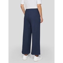 Rabe Damen Webhose, blau, Gr. 38, unifarben, Web, Obermaterial: 80% Polyester, 18% Viskose, 2% Elasthan, Hosen