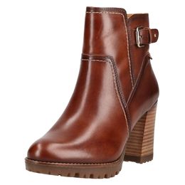 Pikolinos Damen High-Heel-Stiefelette "Pikolinos Stiefelette Leder", Gr. 39, braun, Leder, Schuhe